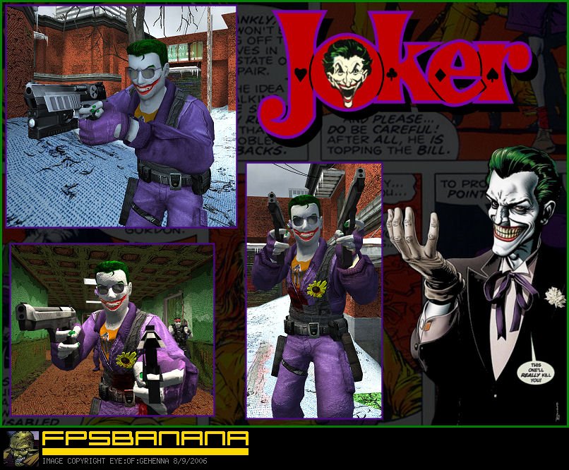 The Joker Mod for Counter-Strike: Source | CS:S Mods