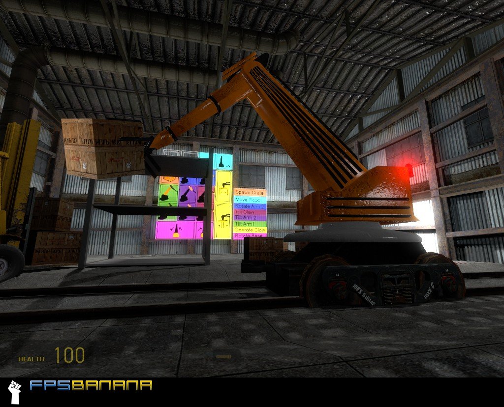 Industrial Robot Mod for Half-Life 2 | HL2 Mods