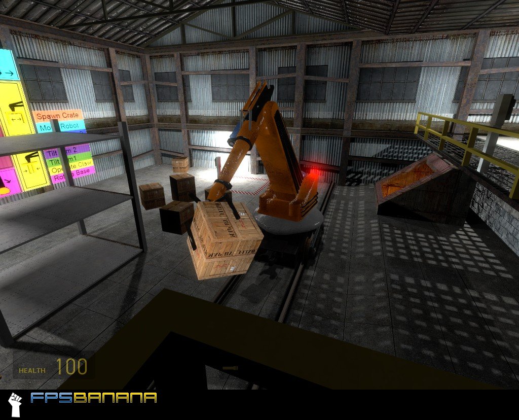 Industrial Robot Mod for Half-Life 2 | HL2 Mods