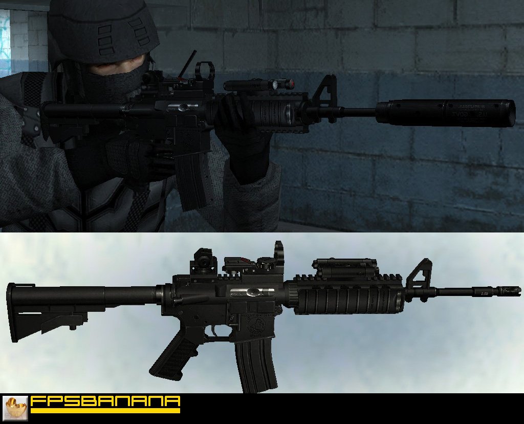 M4a1 Max Working Lam Mullet Strikerwolf Anims Mod For Counter Strike