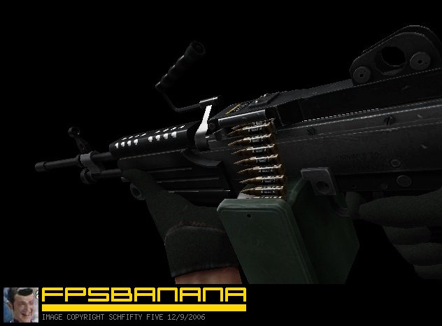 M249 SAW /w Phong Mod for Counter-Strike: Source | CS:S Mods