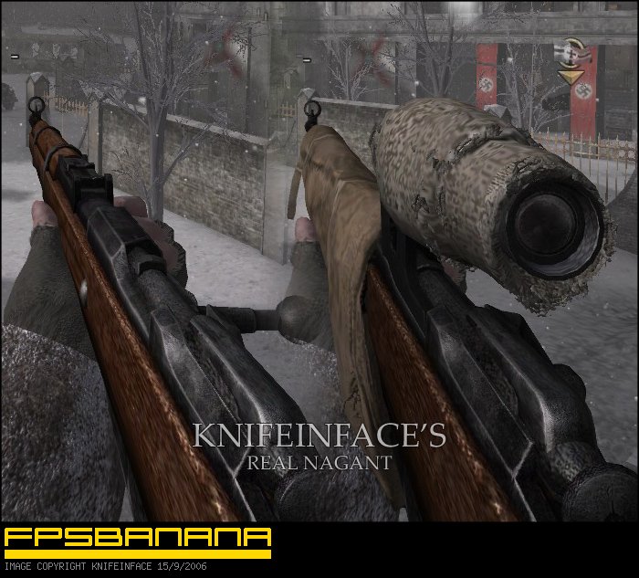KnifeInFace's Real Mosin Nagant Mod for Call of Duty 2 | CoD2 Mods