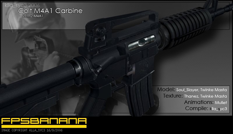 S T T 2 M4a1 Mullet S Anims Mod For Counter Strike Condition Zero