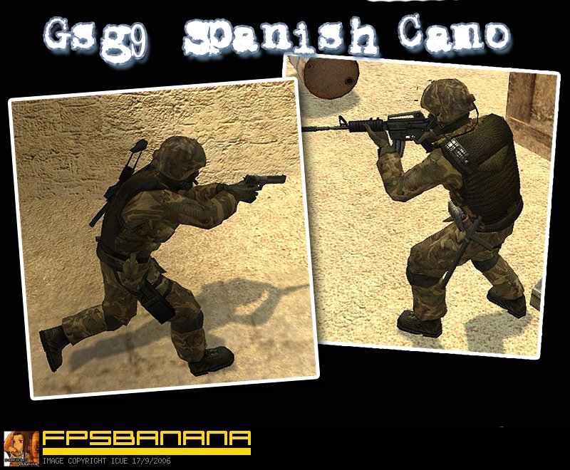 Gsg9 Spanish Camo [Counter-Strike: Source] [Mods]