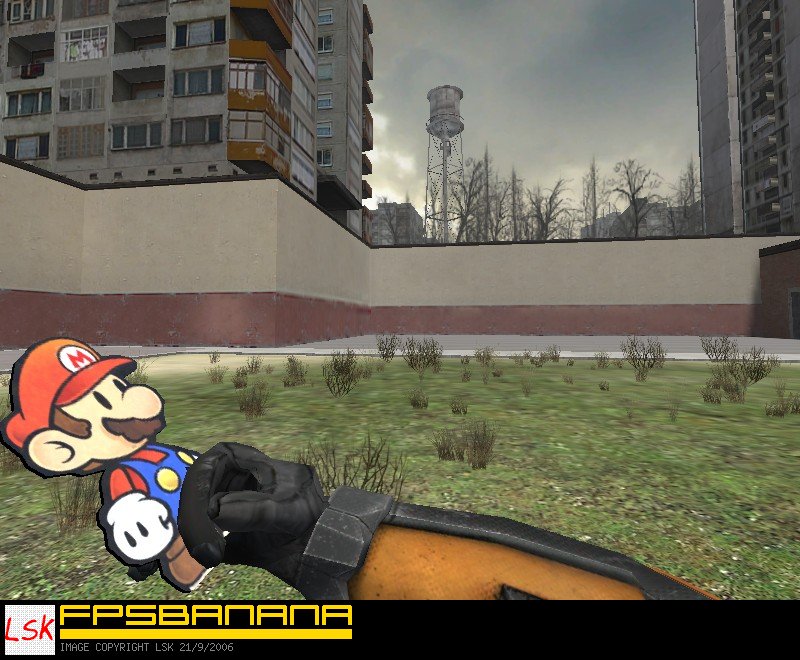 Paper Mario Thrower Mod for Garry's Mod | GMod Mods