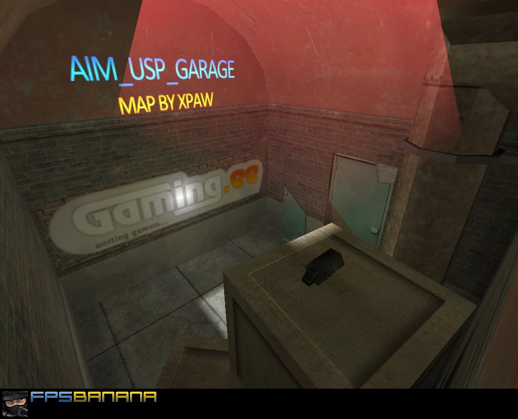 aim_usp_garage [Counter-Strike 1.6] [Mods]