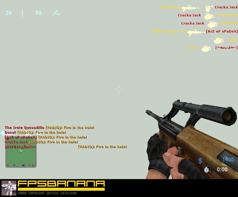 Sams Wooden Aug Mod for Counter-Strike: Source | CS:S Mods