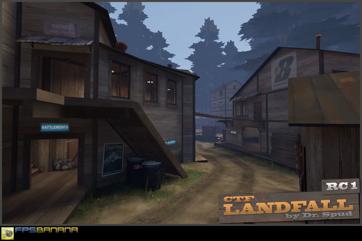 ctf_landfall_rc Mod for Team Fortress 2 | TF2 Mods