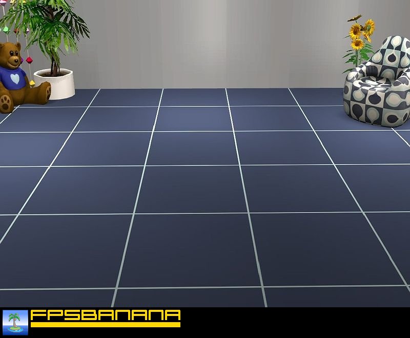 Blue Floor Tiles [The Sims 2] [Mods]