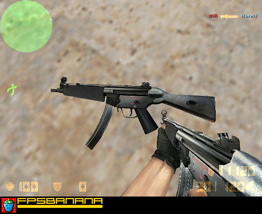 Two Tone MP5 Mod for Counter-Strike: Condition Zero | CS:CZ Mods