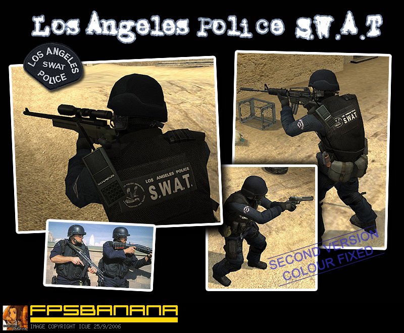 Urban Second Version - Lapd Swat Mod for Counter-Strike: Source | CS:S Mods
