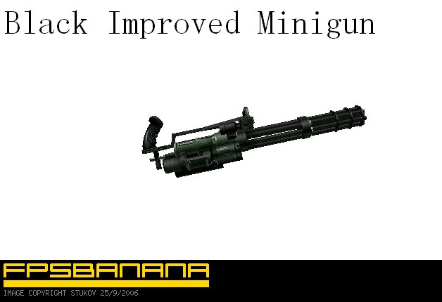 Green Improved Minigun Mod for Counter-Strike: Condition Zero | CS:CZ Mods