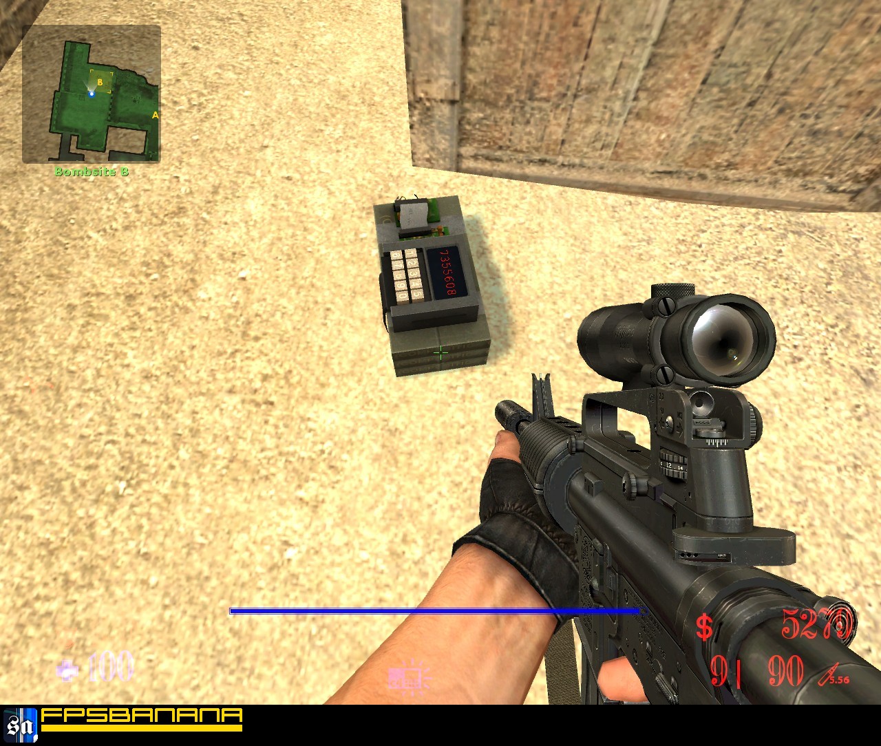 fancy font hud Mod for Counter-Strike: Source | CS:S Mods