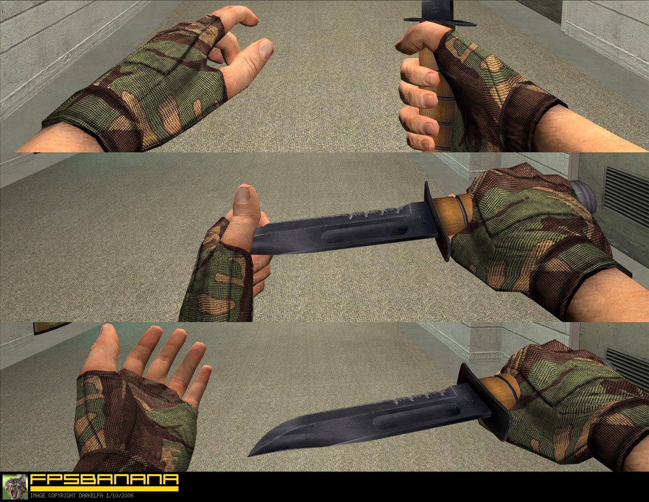 Tactical Infiltrator gloves [Counter-Strike: Source] [Mods]