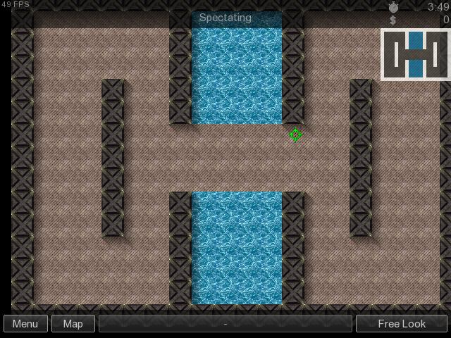 100hp mini map [CS2D] [Mods]