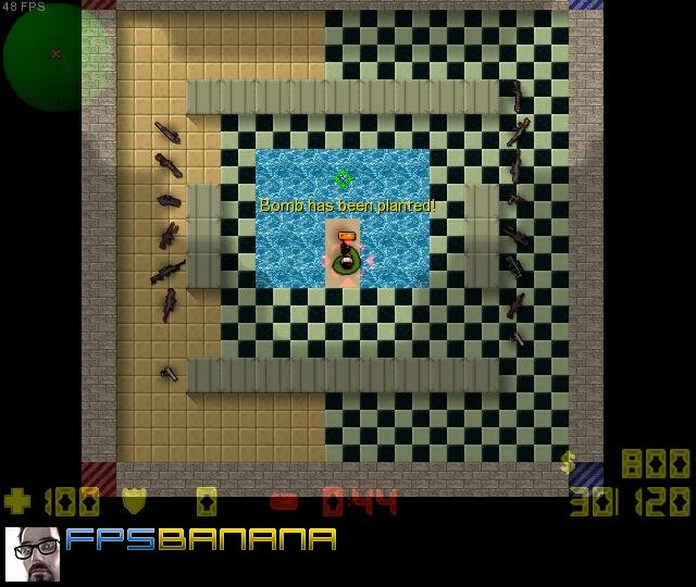 fy_pool day Mod for CS2D | CS2D Mods