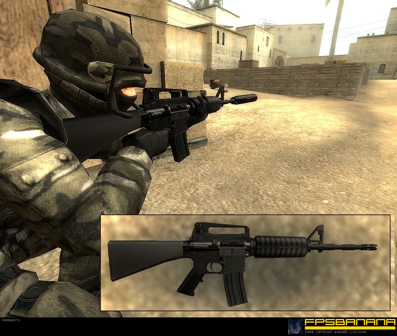 Soul Slayer's M4 + M16 Stock Mod for Counter-Strike: Source | CS:S Mods