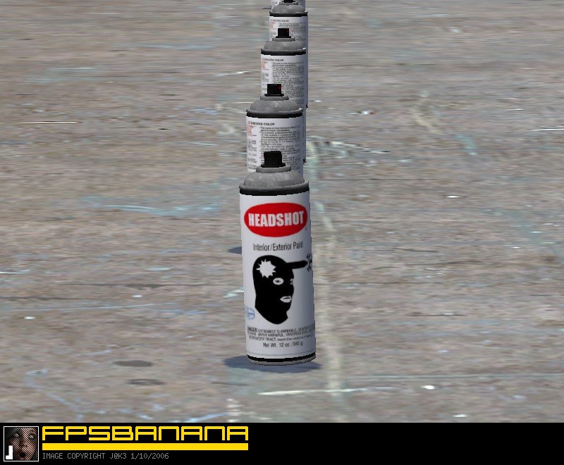 Headshot Spray Can Mod for Garry's Mod | GMod Mods
