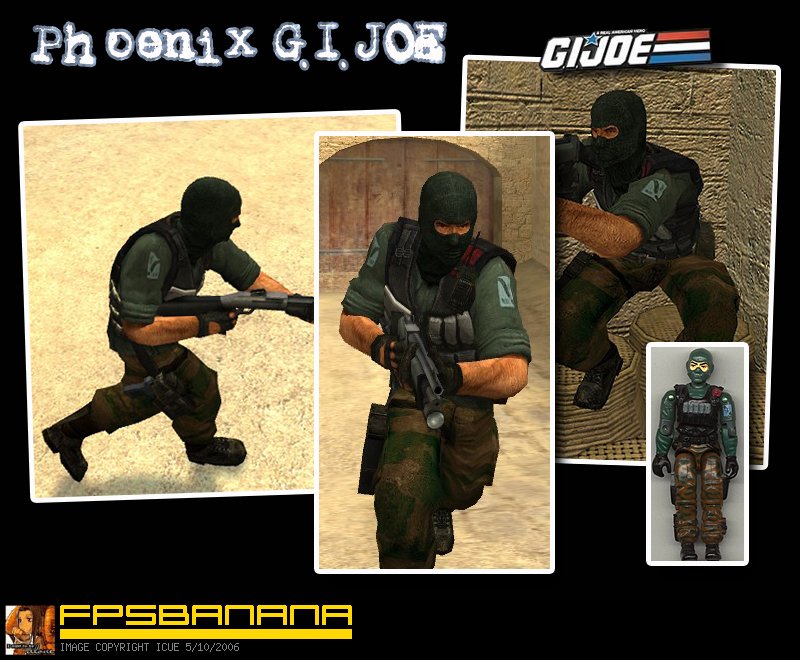 Phoenix G.I.JOE Mod for Counter-Strike: Source | CS:S Mods