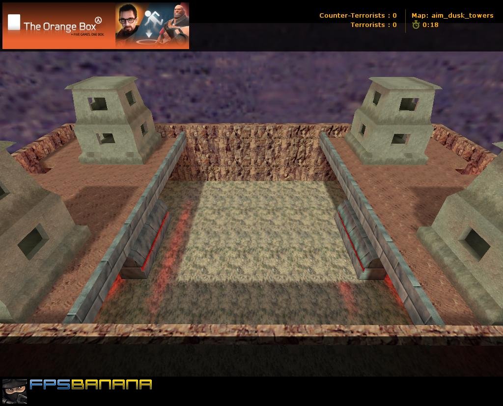 aim_dusk_towers [Counter-Strike 1.6] [Mods]