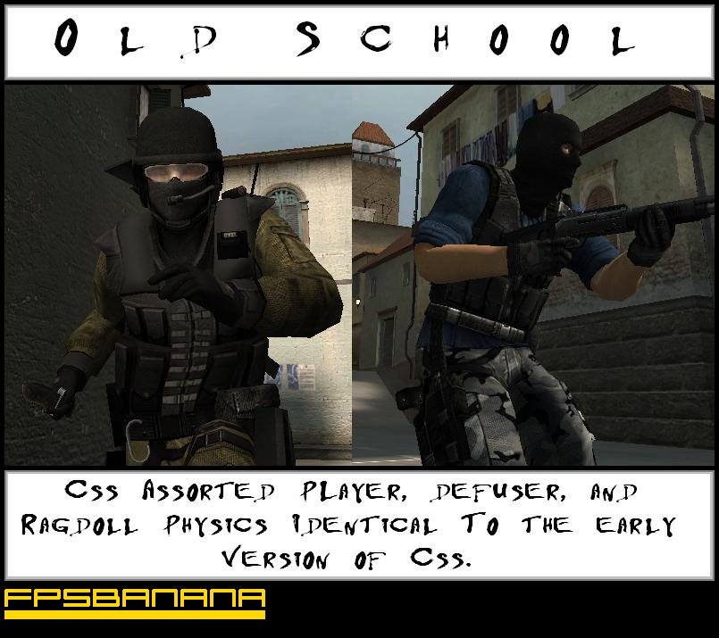Old School CSS Conversion Mod for Counter-Strike: Source | CS:S Mods