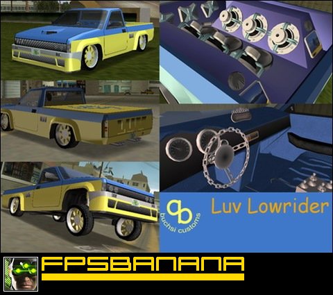 Luv Lowrider Mod for Grand Theft Auto: San Andreas | GTA:SA Mods