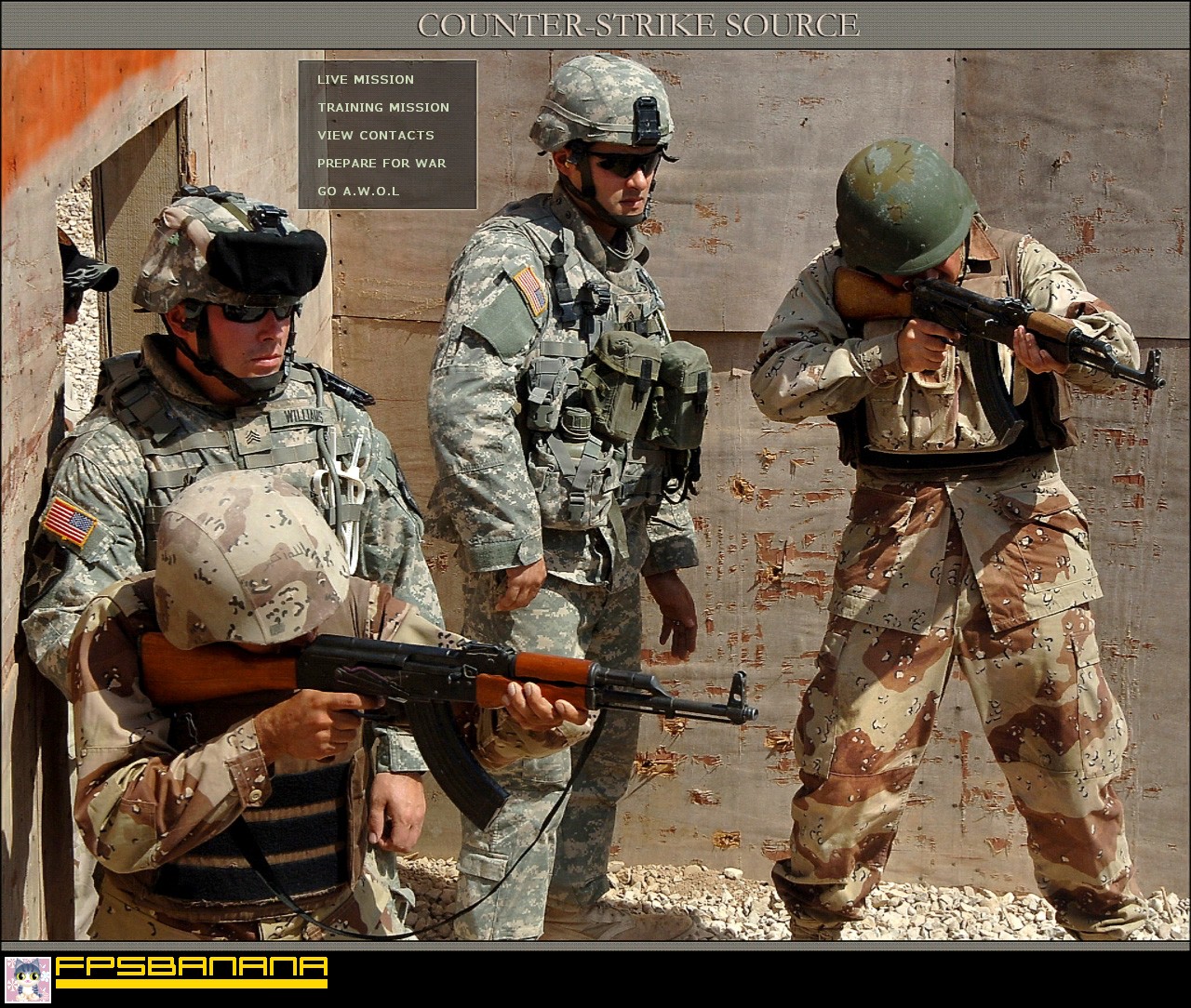 High-Res Weapons Training Mod for Counter-Strike: Source | CS:S Mods