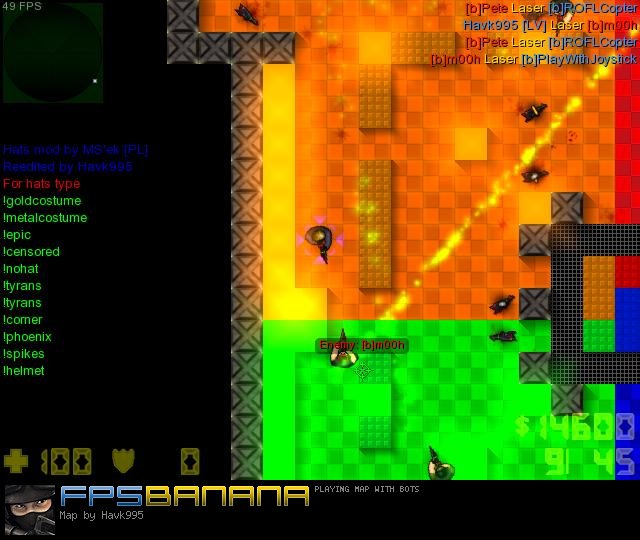 dm_neon-Laser_Battle [CS2D] [Mods]