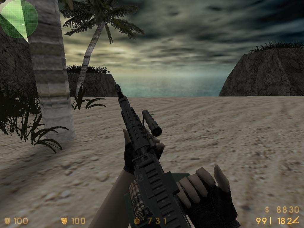 FN M249 on IIopn MW2 anims Mod for Counter-Strike 1.6 | CS1.6 Mods