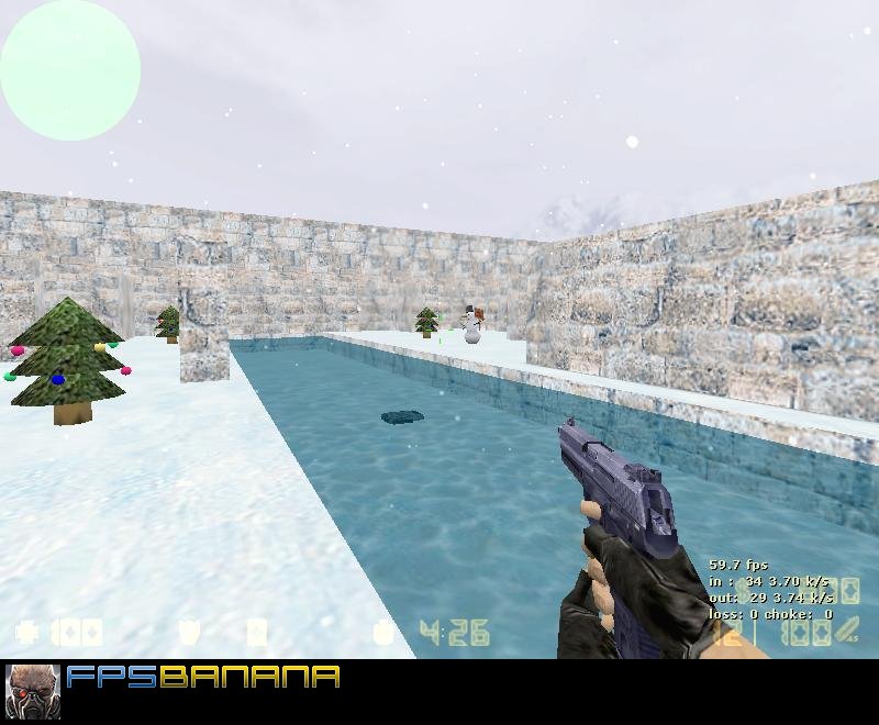 aim_usp_christmas [Counter-Strike 1.6] [Mods]