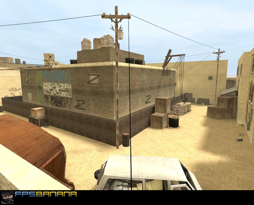 CS_CrackHouse_Dust Mod for Counter-Strike: Source | CS:S Mods