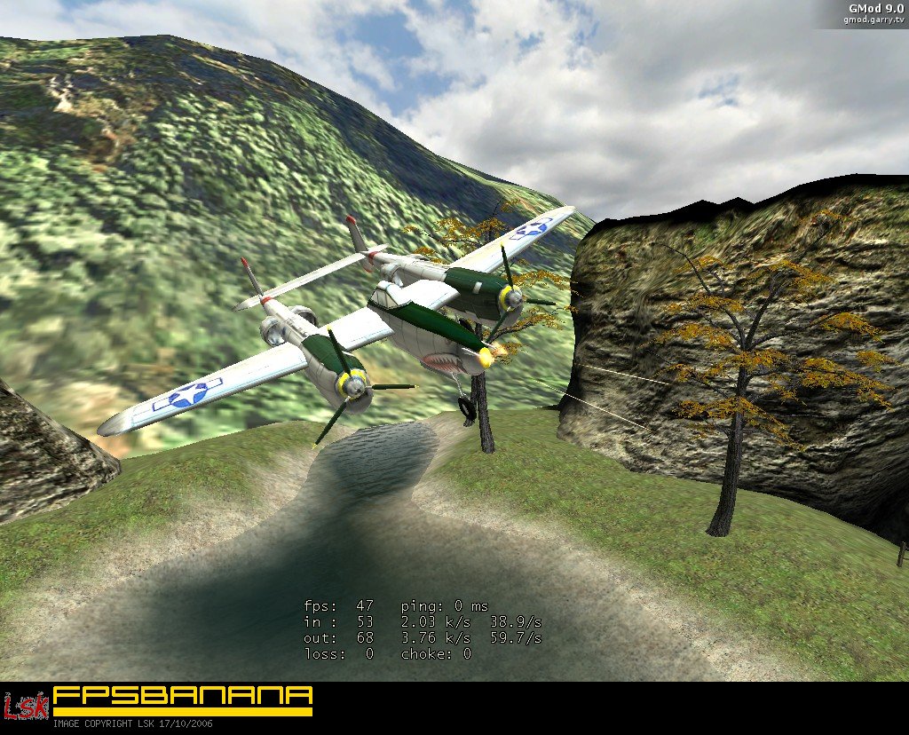 P38 Lightning Mod for Garry's Mod | GMod Mods