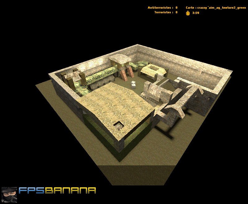 crazzy`aim_ag_texture2_green [Counter-Strike: Source] [Mods]