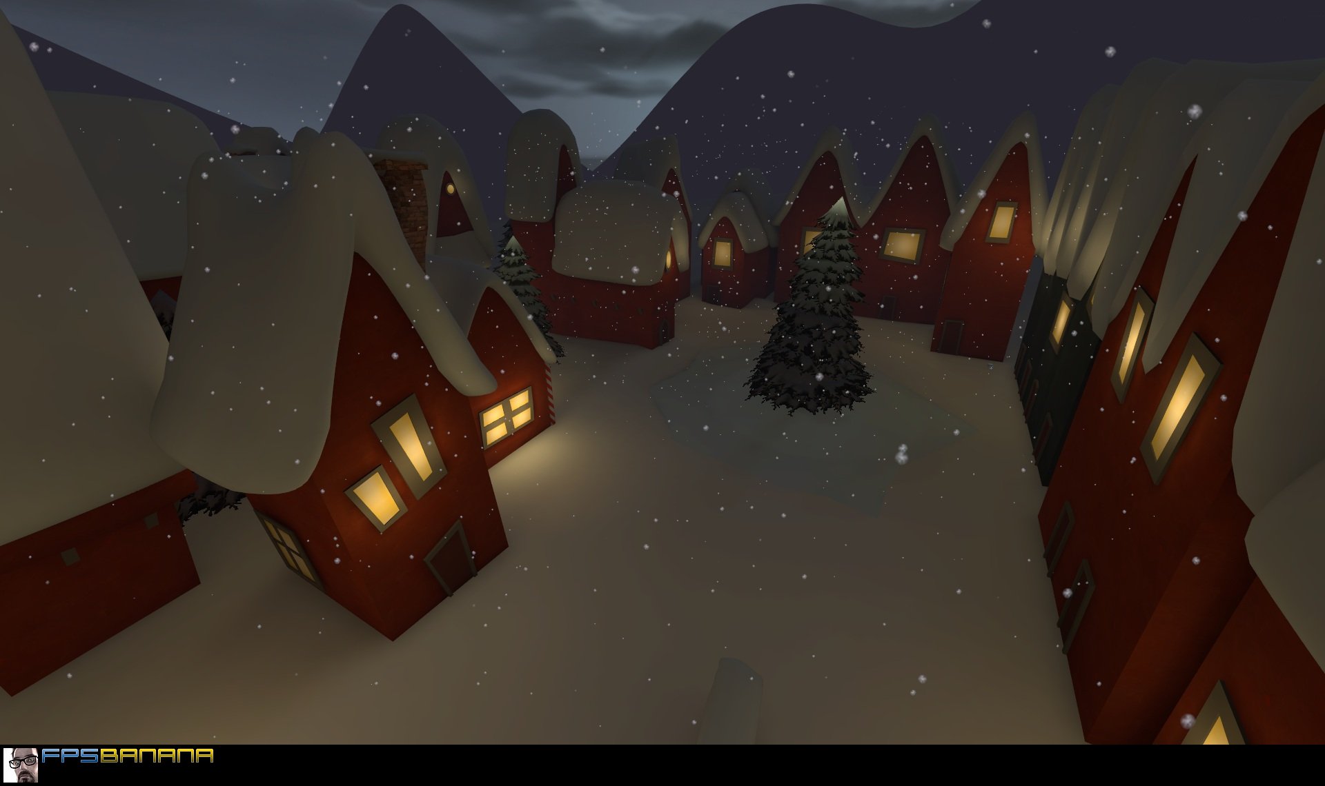 cp_christmas_town_a01 Mod for Team Fortress 2 | TF2 Mods