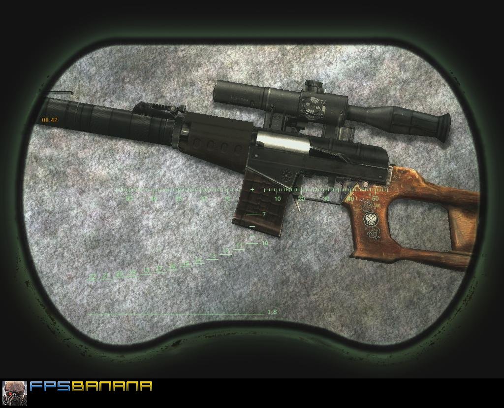 VSS Vintorez UNIQUE Mod for S.T.A.L.K.E.R.: Shadow of Chernobyl ...