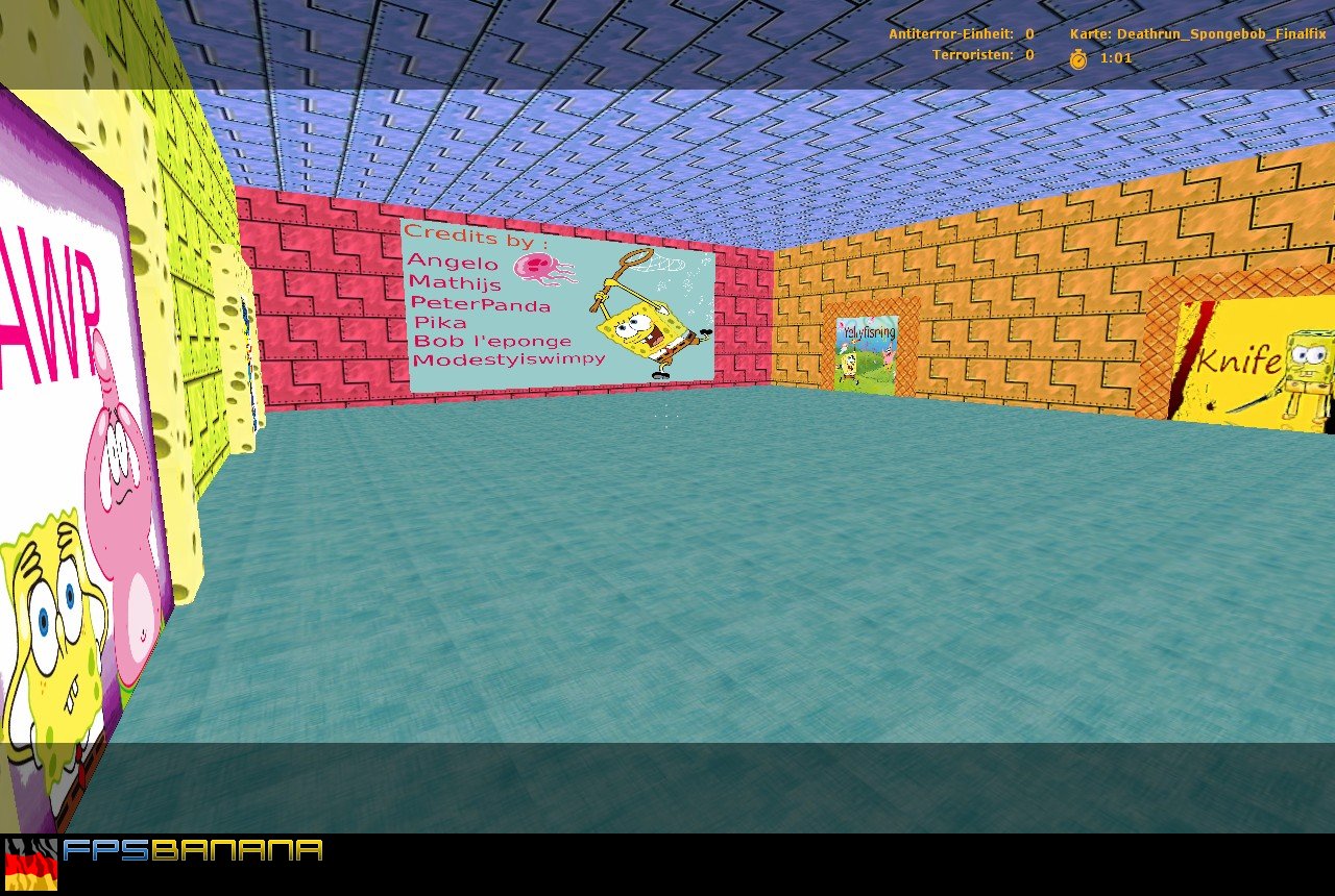Deathrun_Spongebob_Finalfix2 Mod for Counter-Strike: Source | CS:S Mods