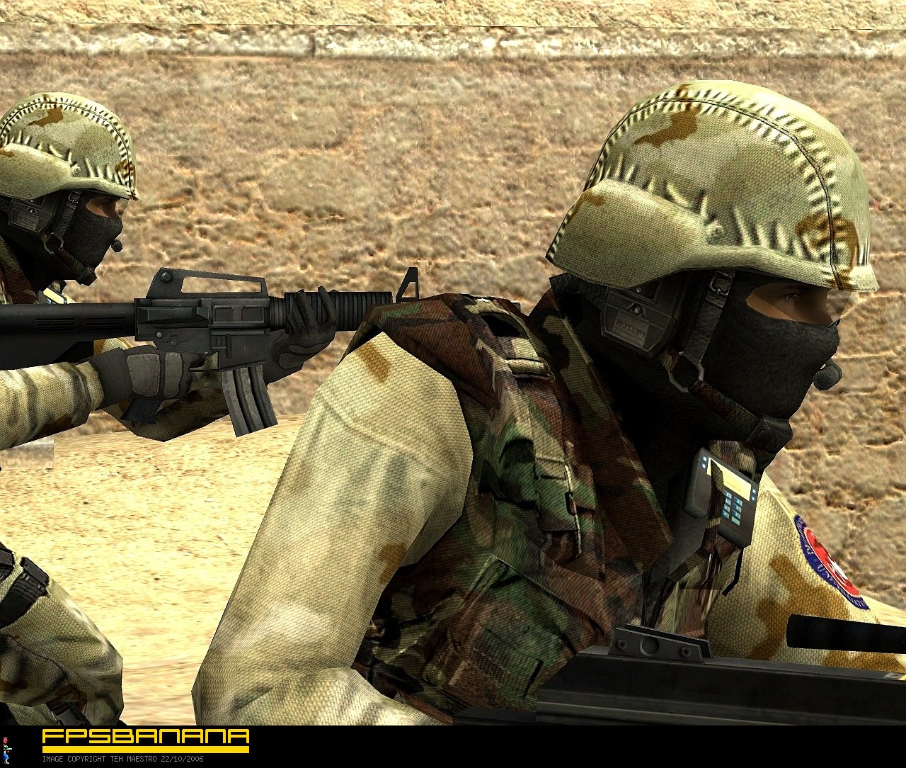 Teh Maestro's U.S. Military Skin Mod for Counter-Strike: Source | CS:S Mods