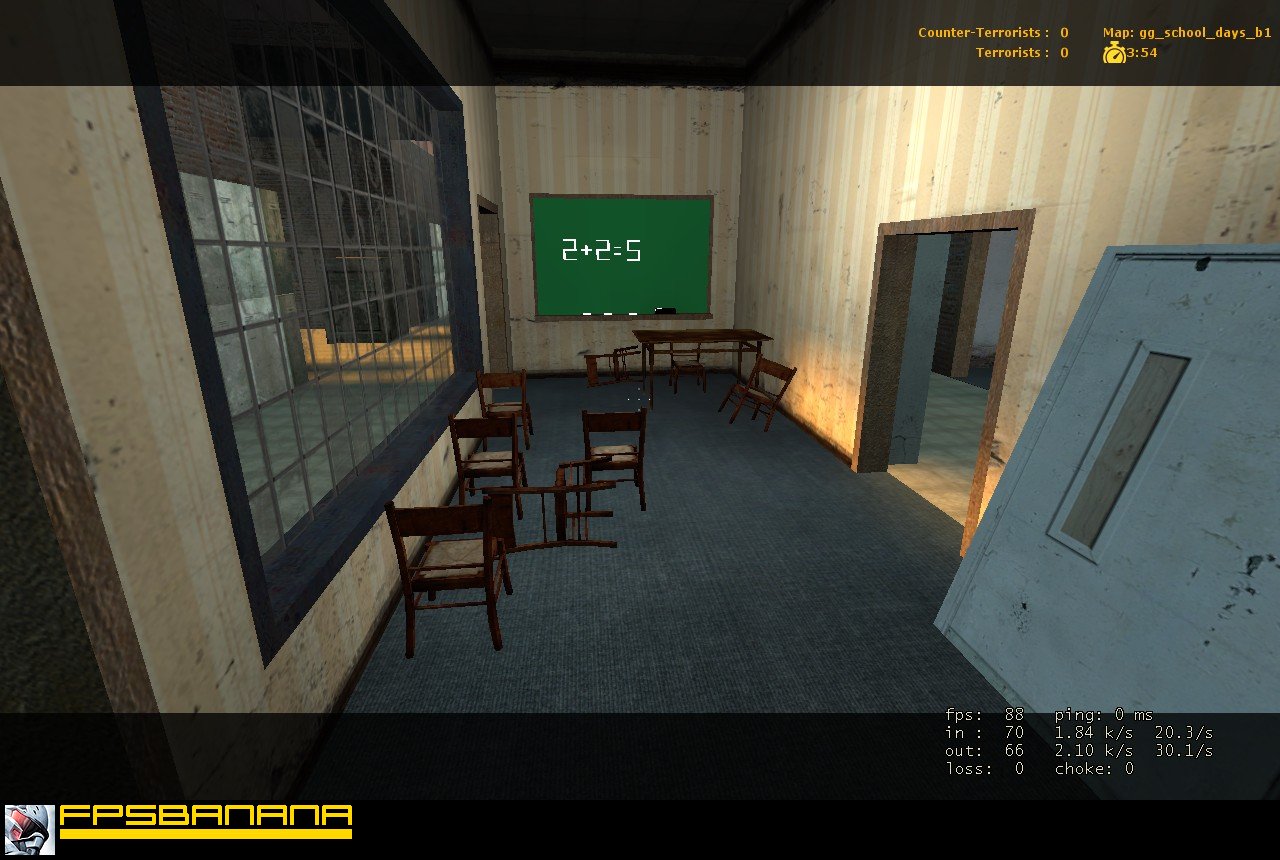 gg_school_days Mod for Counter-Strike: Source | CS:S Mods