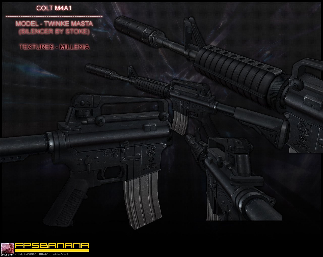 Millenia's M4A1 Mod for Counter-Strike: Source | CS:S Mods