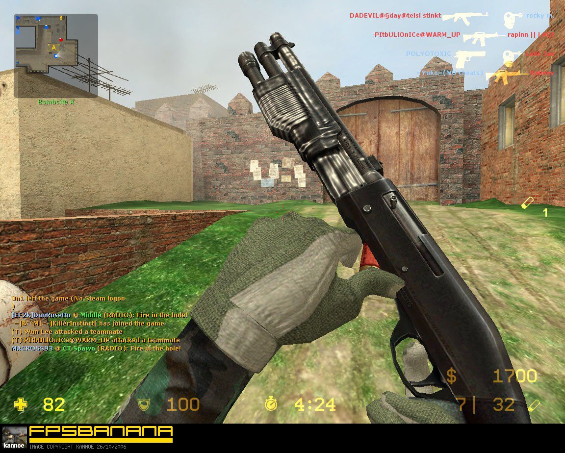 Damaged Metal Shotgun! [Counter-Strike: Source] [Mods]