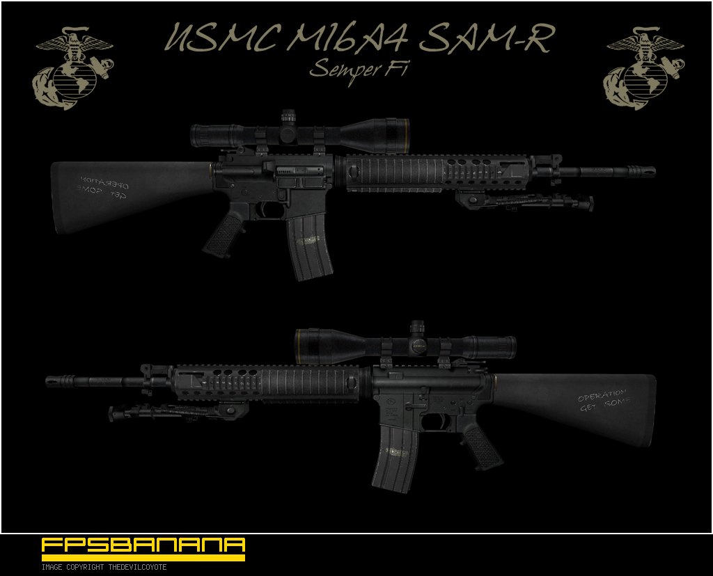 M16A4 SAM R Mod for Counter-Strike: Source | CS:S Mods