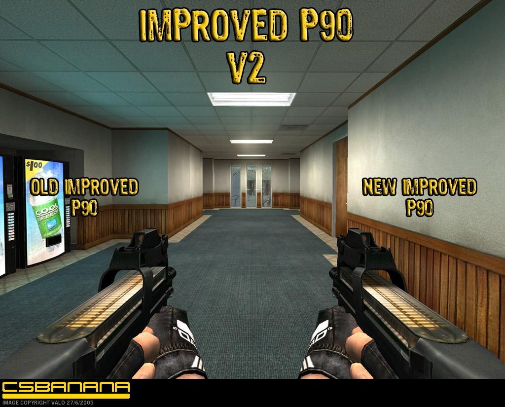 Improved P90 V2!!! Mod for Counter-Strike: Source | CS:S Mods