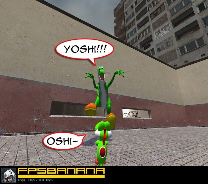 Yoshi Raptor!!!! Mod for Garry's Mod | GMod Mods