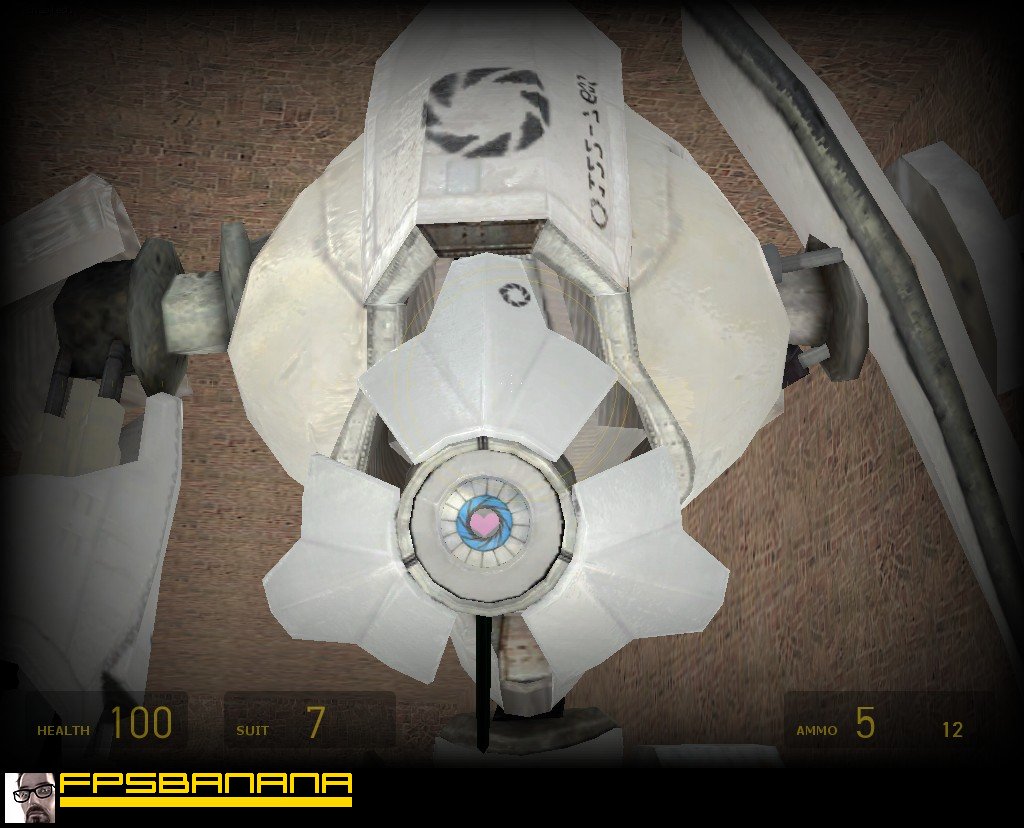 Aperture Dog & DogCube Mod for Half-Life 2 | HL2 Mods