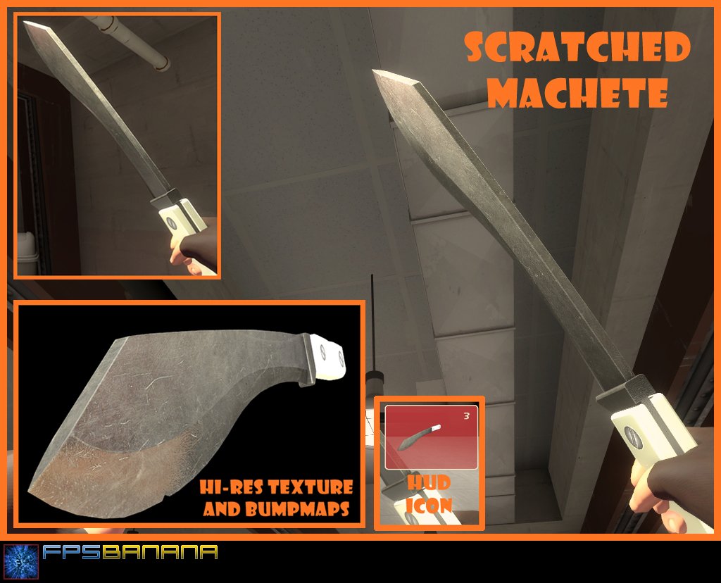 3 Machetes Mod for Team Fortress 2 | TF2 Mods