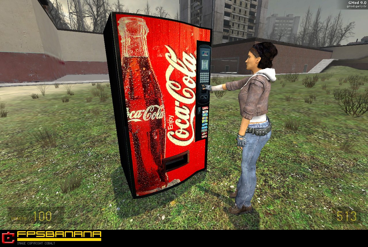 Coke Vending Machine Mod for Garry's Mod | GMod Mods