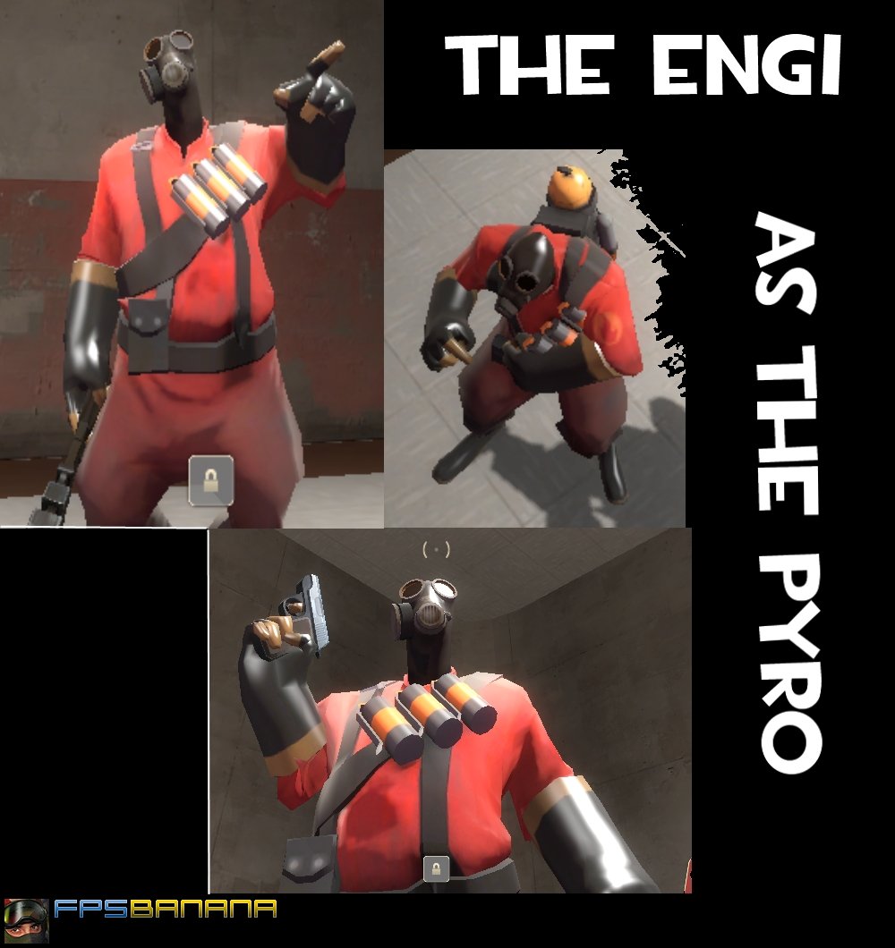Pyro and Engineer Costume Party [Team Fortress 2] [Mods]