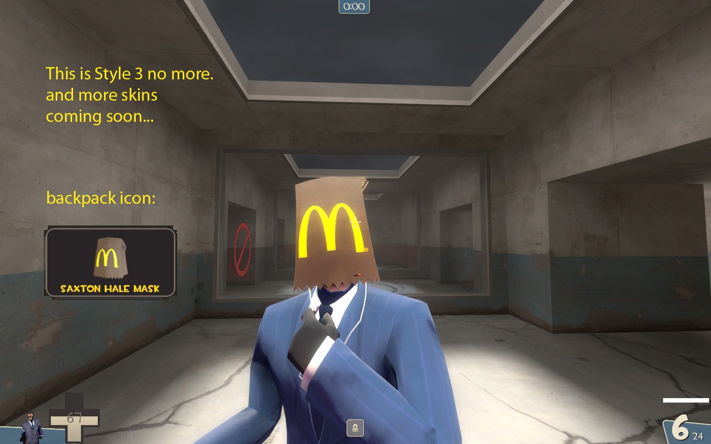 McDonald's Mask 3 in 1 Pack! (3 Style) Mod for Team Fortress 2 | TF2 Mods