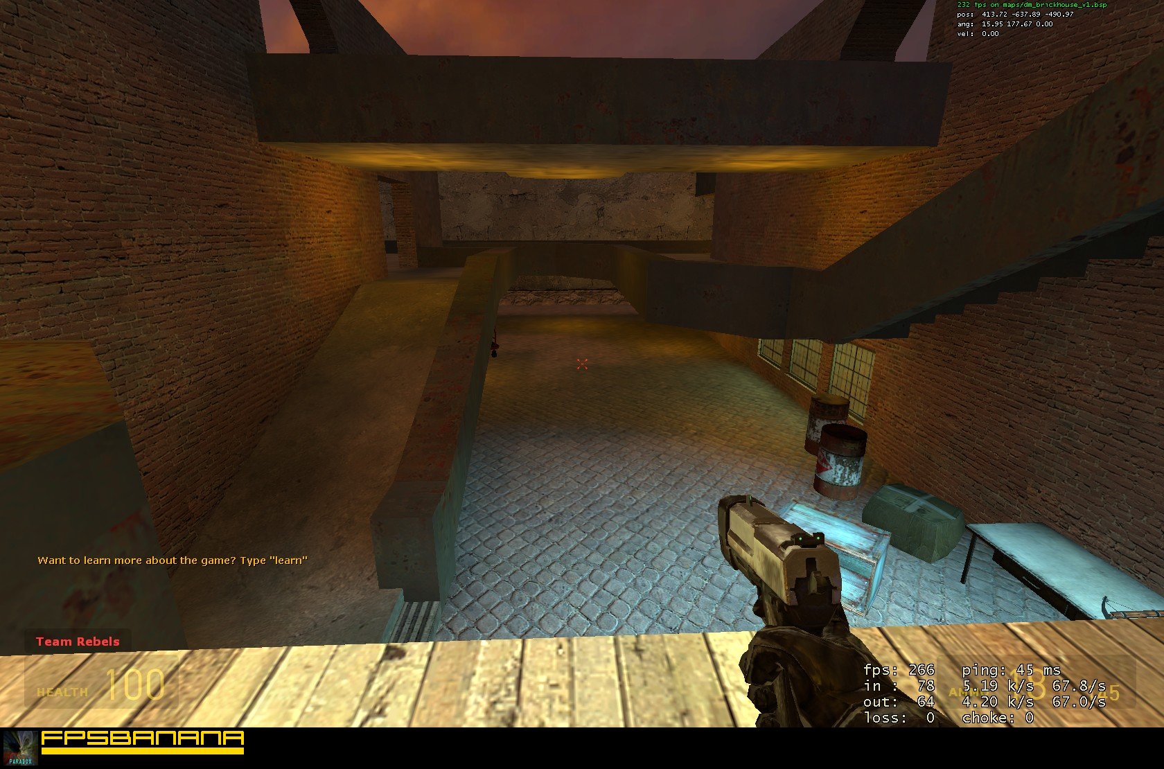 dm_brickhouse_r1 Mod for Half-Life 2: Deathmatch | HL2:DM Mods