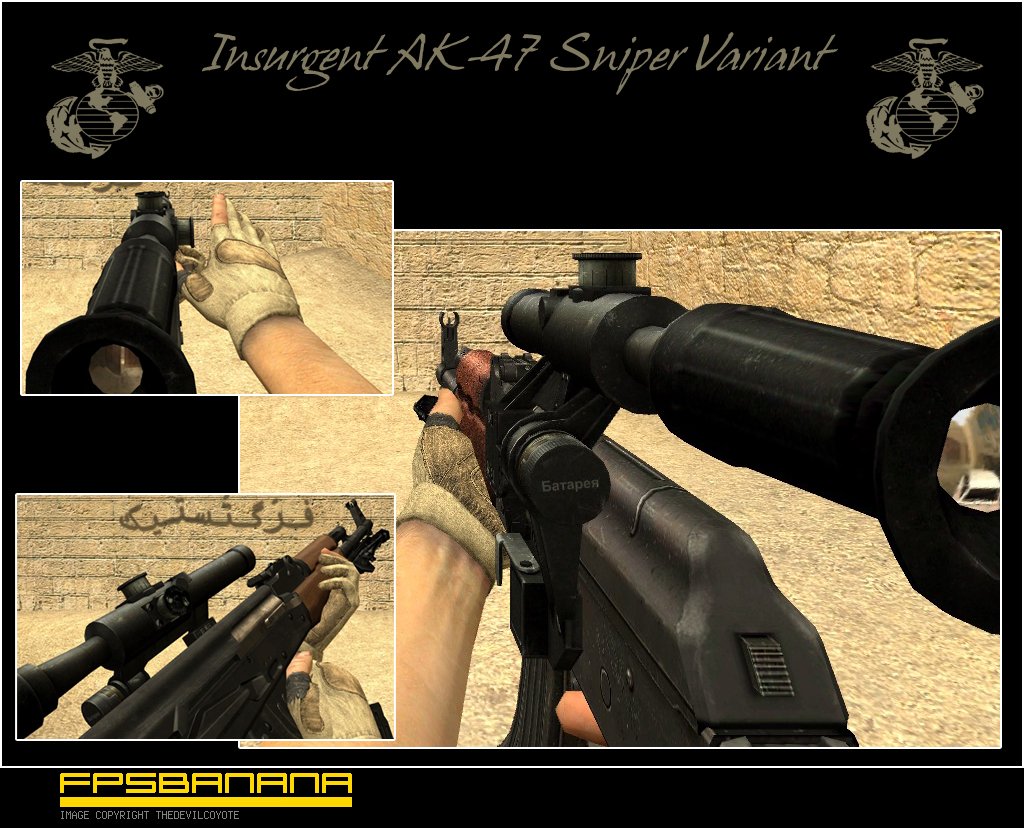 AK47 "Tabuk" [Counter-Strike: Source] [Mods]
